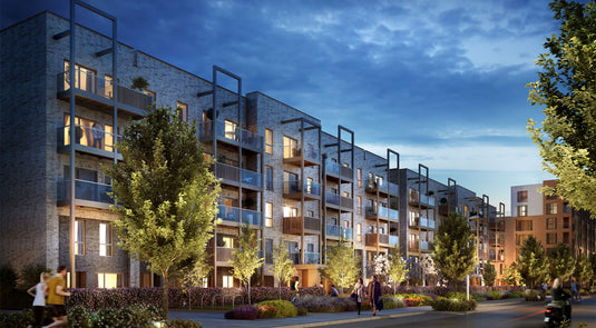 Colindale Gardens Residential Apartment Decking – Envirobuild Commercial